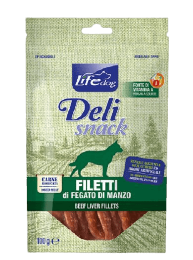 Delisnack: Beef liver fillets - Life Natural