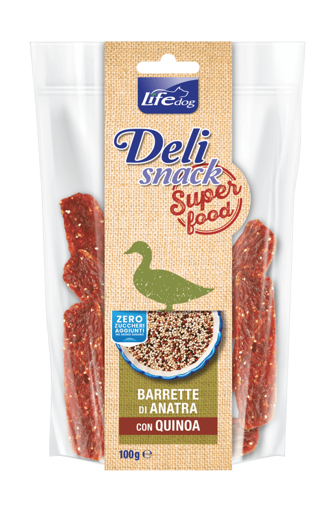 Delisnack Superfood: duck bars with quinoa - Life Natural