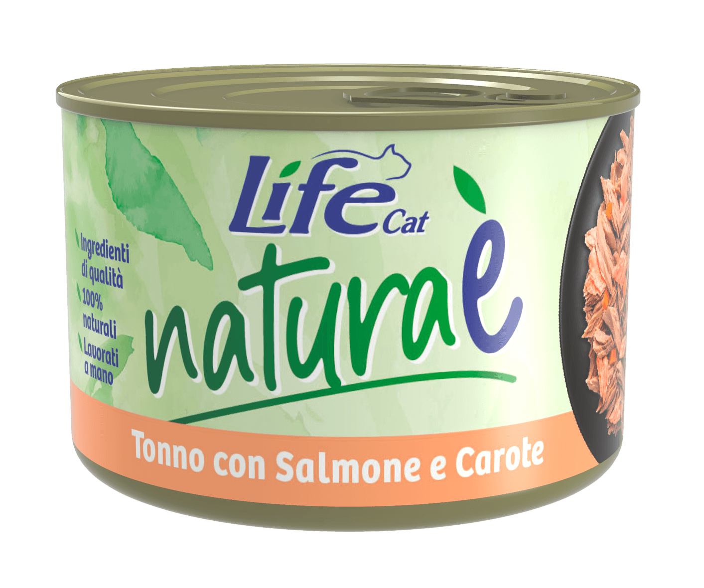 Nature is 150 gr - Tuna with salmon and carrots - Life Natural